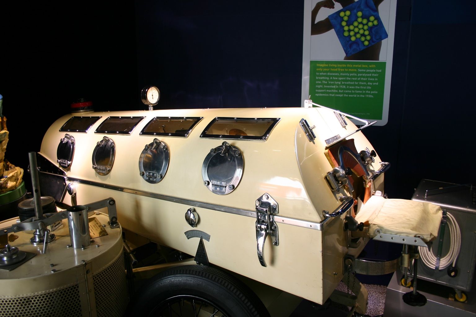 Polio Breathing Machine